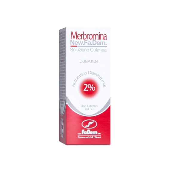 MERBROMINA 2% SOLUZIONE CUTANEA 30ML
